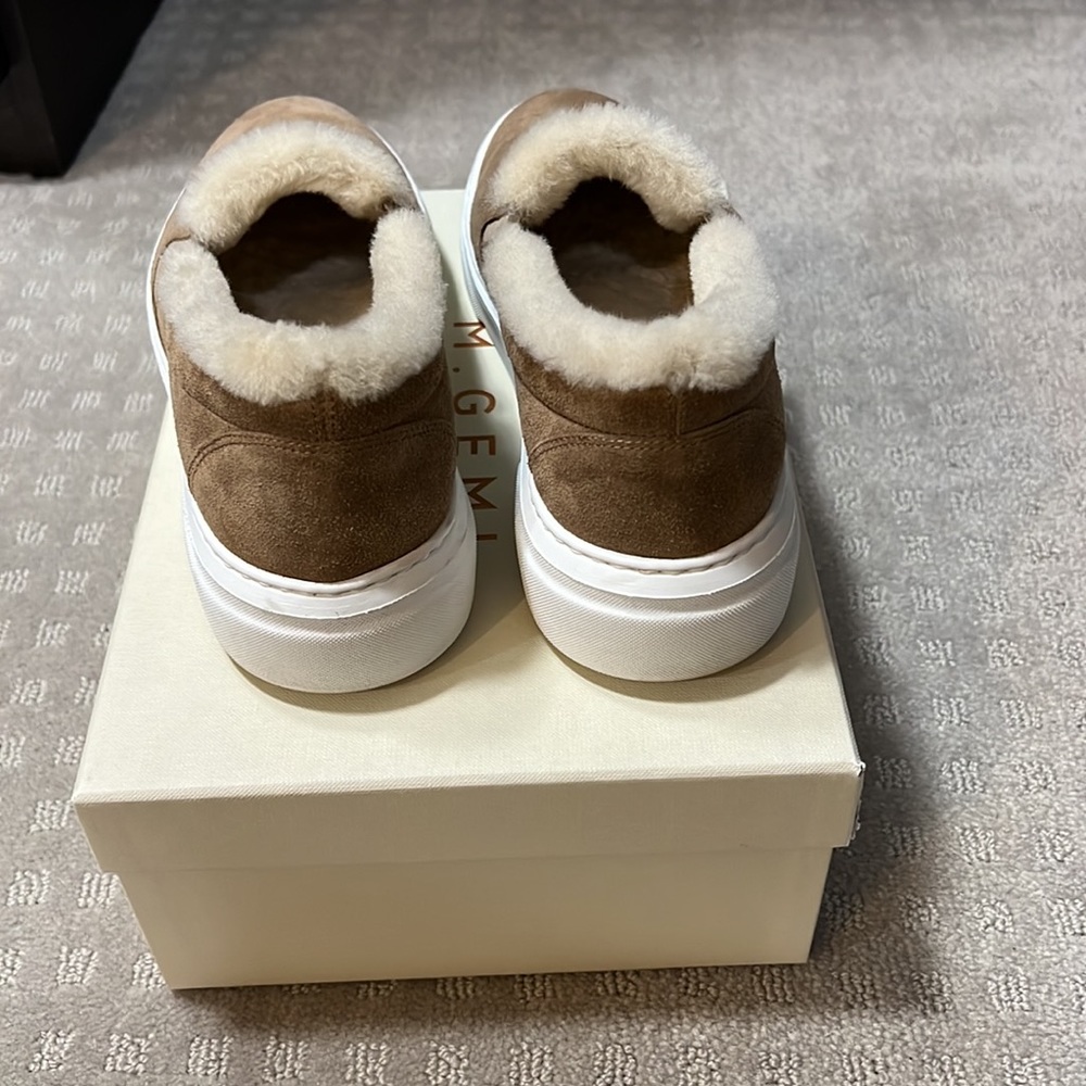 M. Gemi The Sofia Shearling Sneaker - Gem